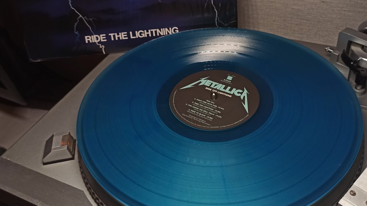 Unitra gs 431 "Bernard" Metallica- Creeping Death Vinyl - YouTube