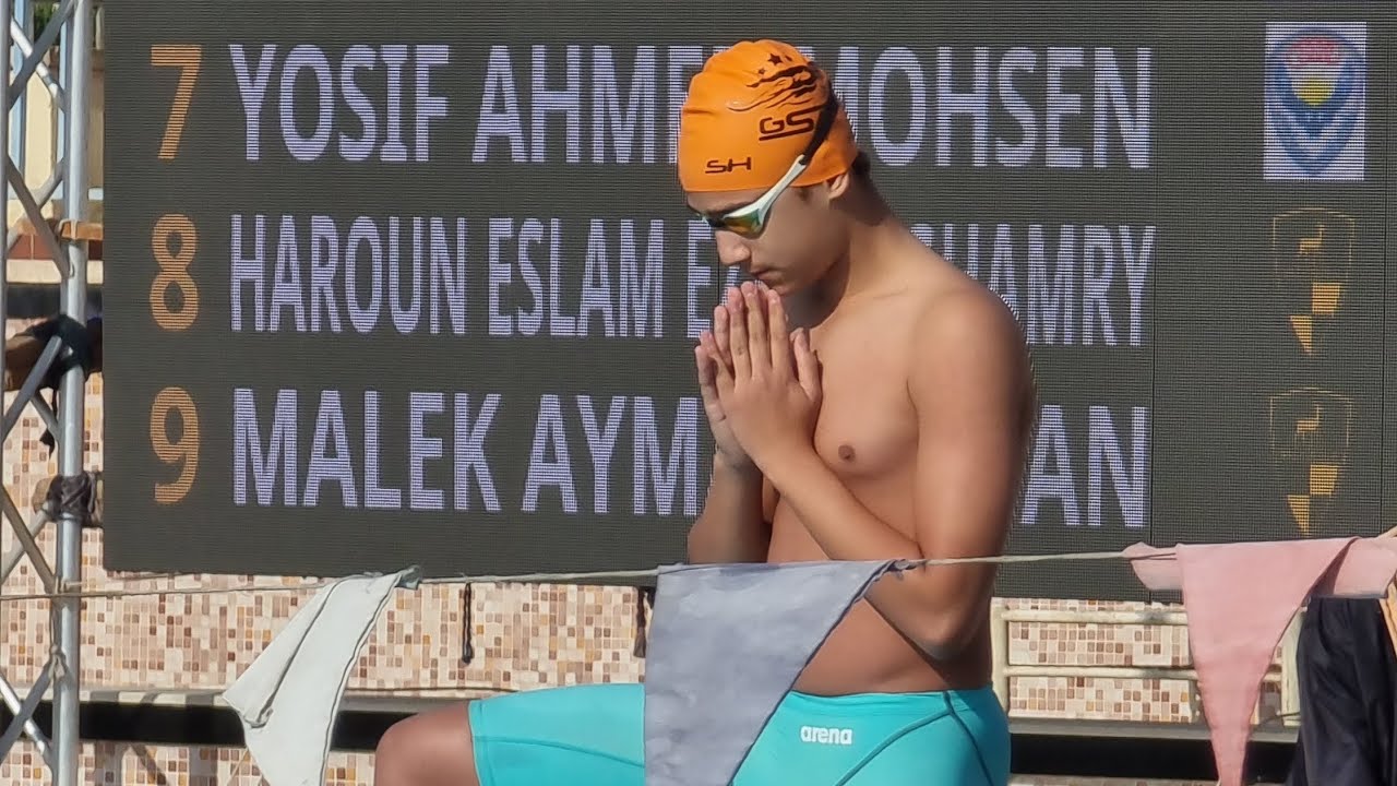 50 butterfly & backstroke youssef farouk - YouTube