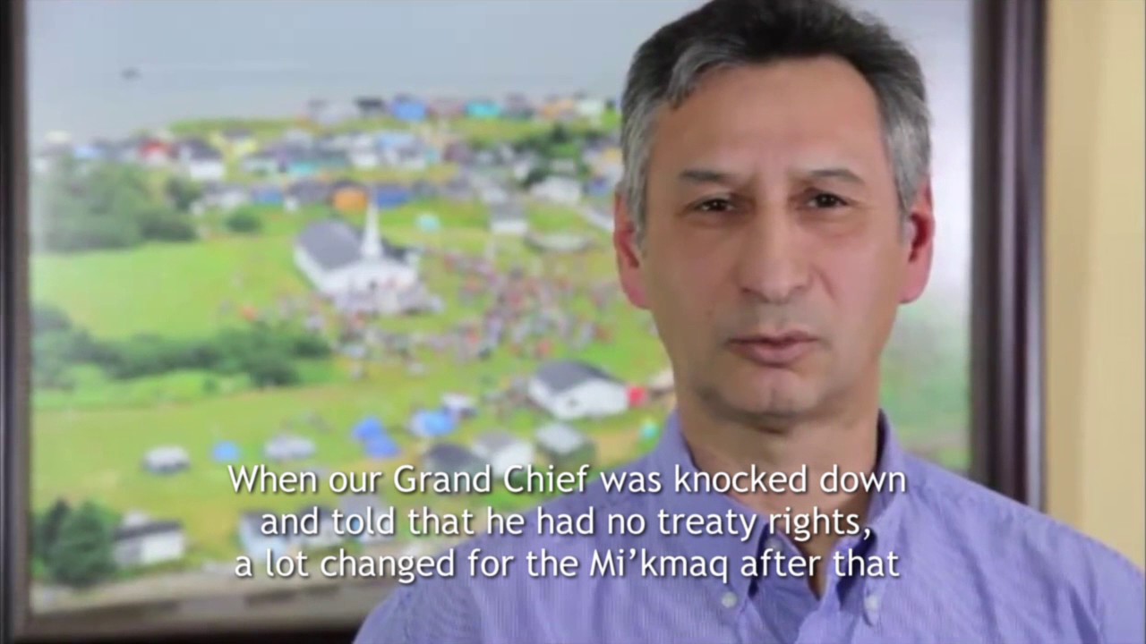 Grand Chief Gabriel Sylliboy - YouTube