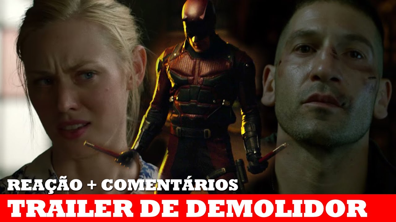 DEMOLIDOR: TRAILER DA 2ª TEMPORADA! | Reação + Comentários - YouTube