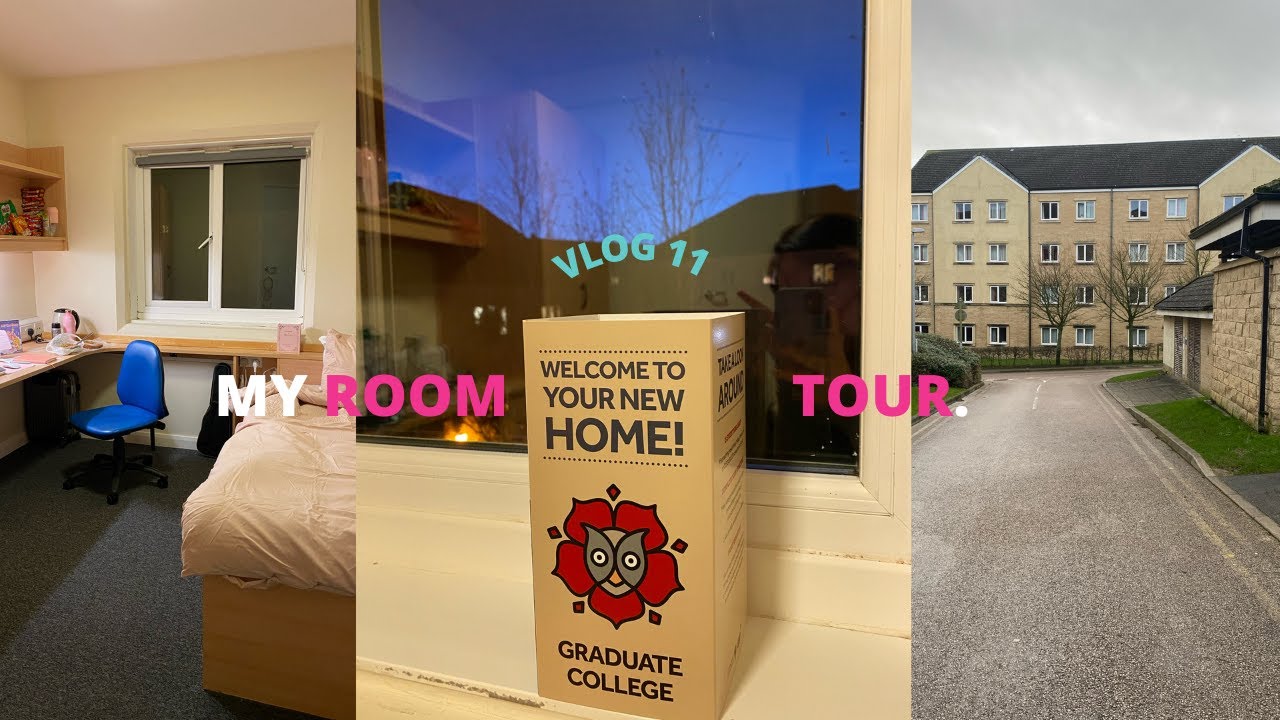 VLOG 11 my room tour | Lancaster University Accommodation 2022 edition ...