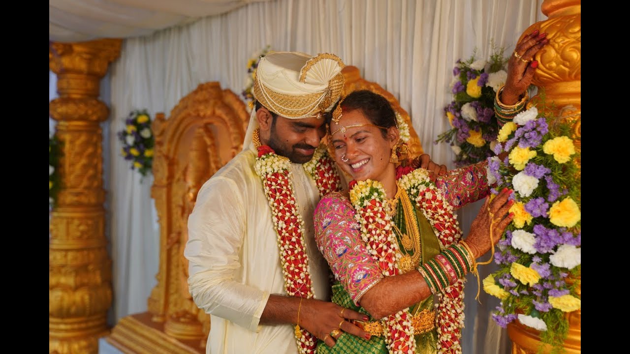 Karthik Reddy weds Laharika (Wedding) - YouTube