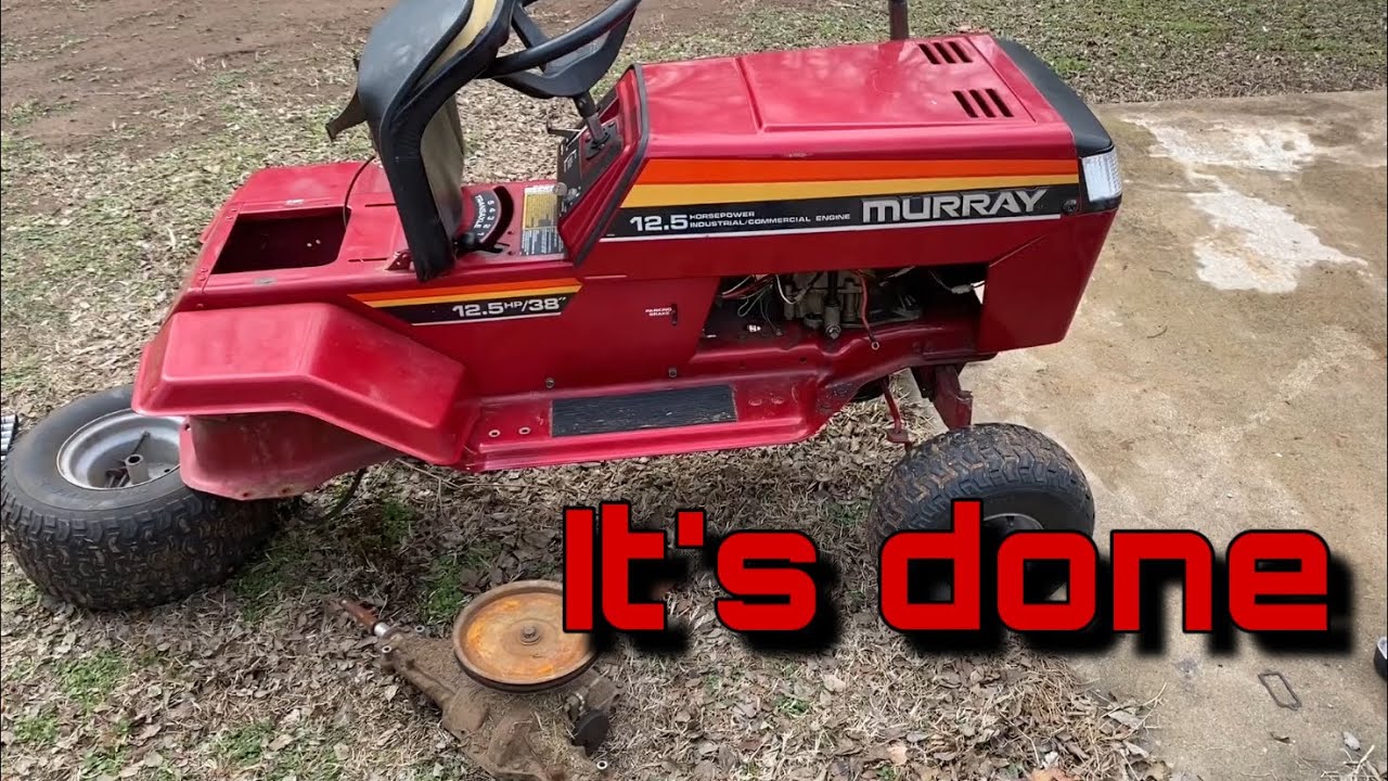 Murray racing mower PART 3 of 5 - YouTube