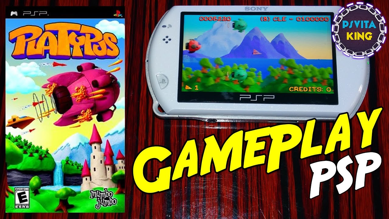 Platypus PSP/PSP Go GamePlay [4K/60P] - YouTube