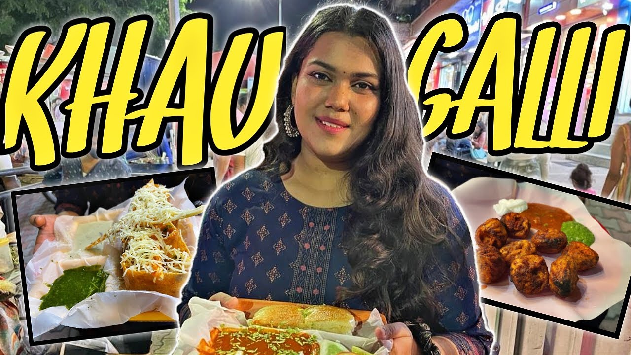 Exploring Most Famous Khau Galli Of Pune | Street Food, Tandoori Momos ...