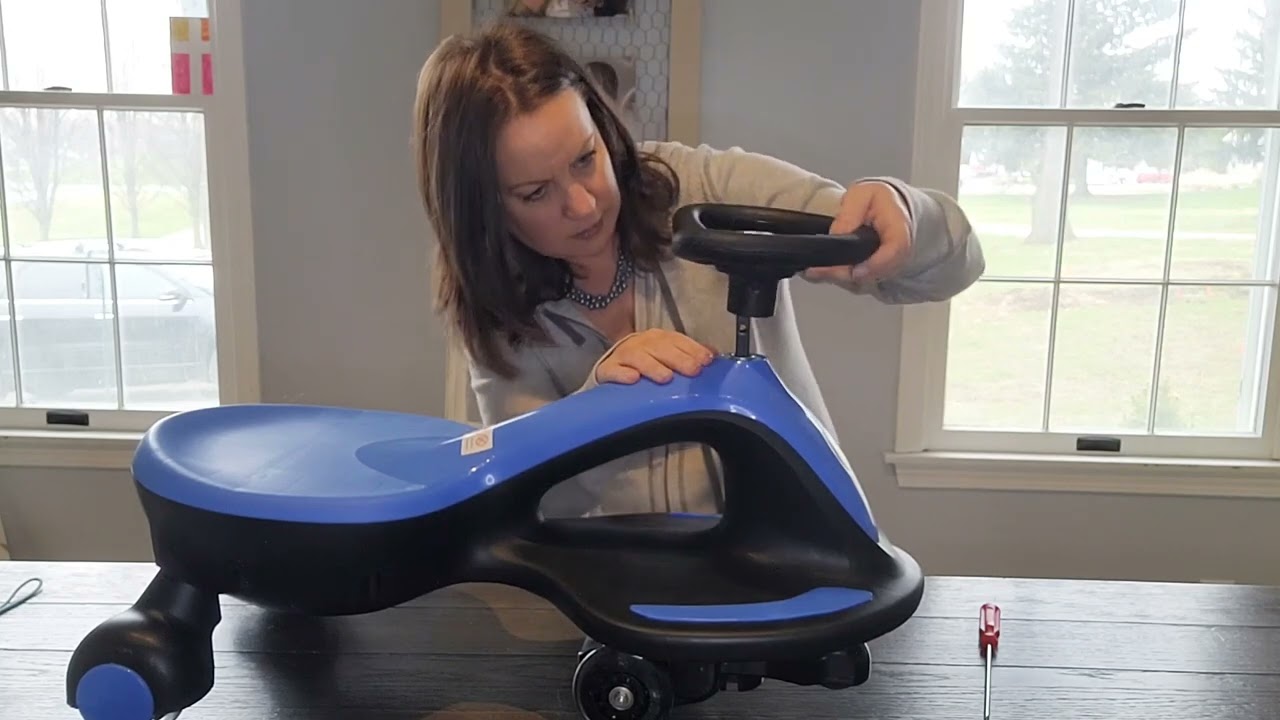 Review of Electric Wiggle Car Ride On Toy, ANPABO 2 in 1 Wiggle Car ...