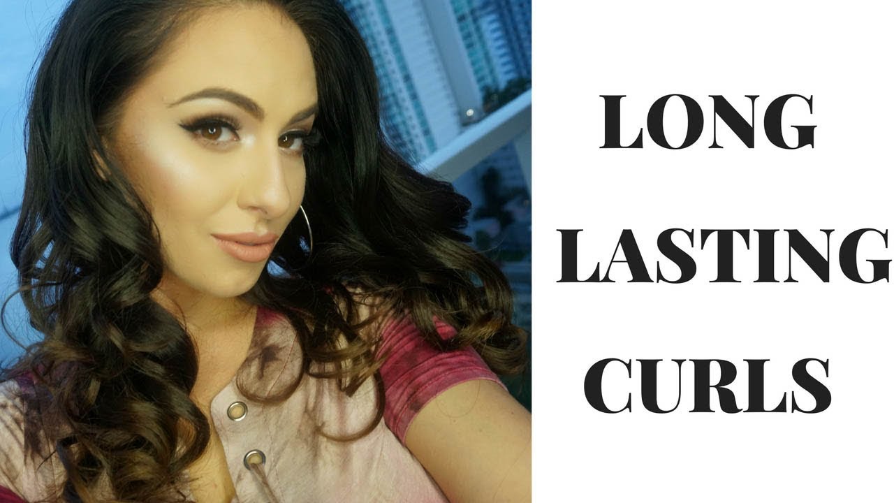 How to Make your Curls Last Longer | Long Lasting Curling Iron Curls ...