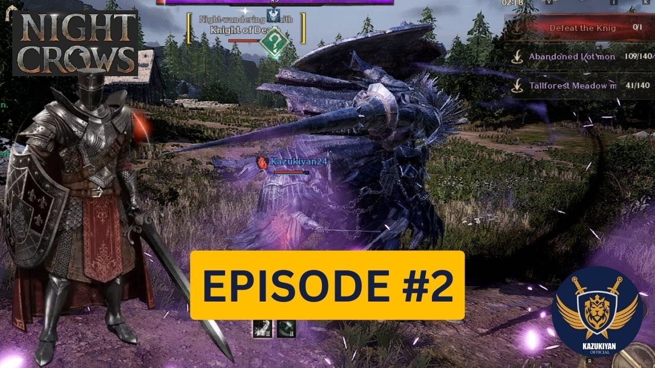 Twin Dual Sword Gameplay of Night Crows Newbie Play | Kazukiyan Day 2 ...