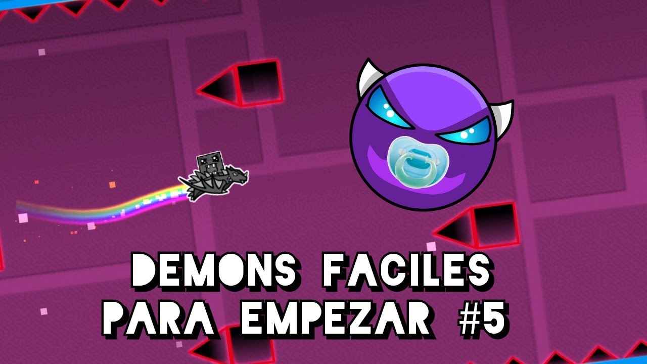 "Demon Jumper" Demons faciles para empezar #5 | Geometry Dash - YouTube