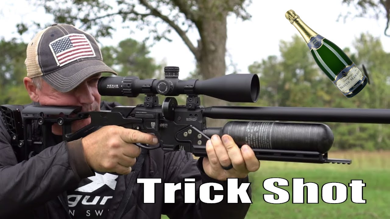 FX Crown MK2 .30cal // Trick Shot - YouTube