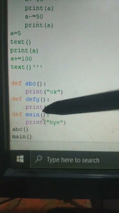 python 9. function based output class 12 - YouTube