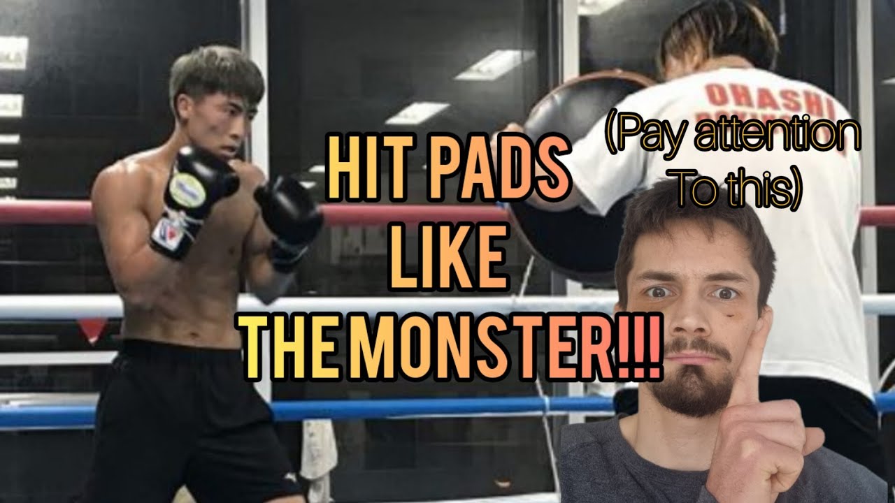 Hit pads like the MONSTER! (MMA champ analyses Noaya Inoue training ...