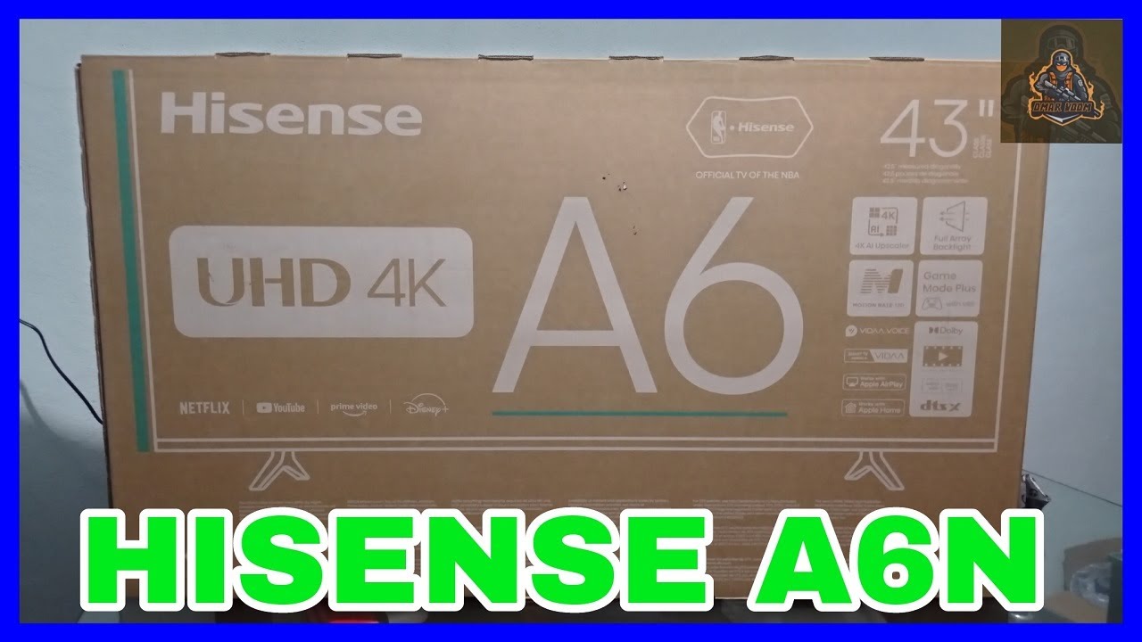 Hisense A6N 4K ¿Televisor GAMER, Smart TV, VALE LA PENA...? - YouTube