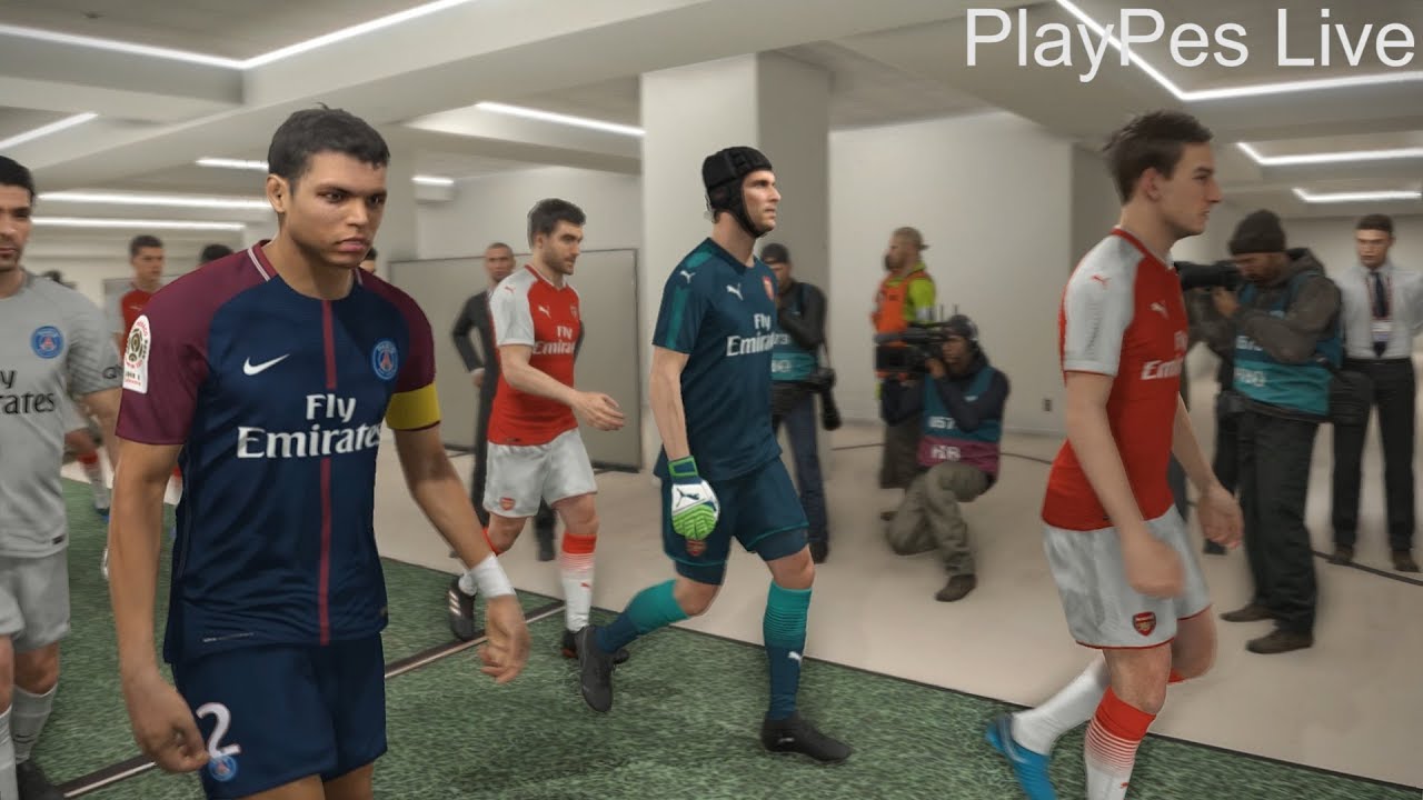 PES 2018 - ARSENAL vs PSG - Full Match & Amazing Goals - PC Gameplay ...