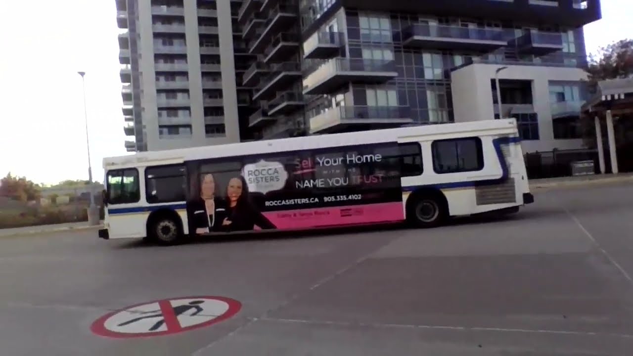 She's back! - Burlington Transit 7047-10 on route 2 Brant to 407 ...