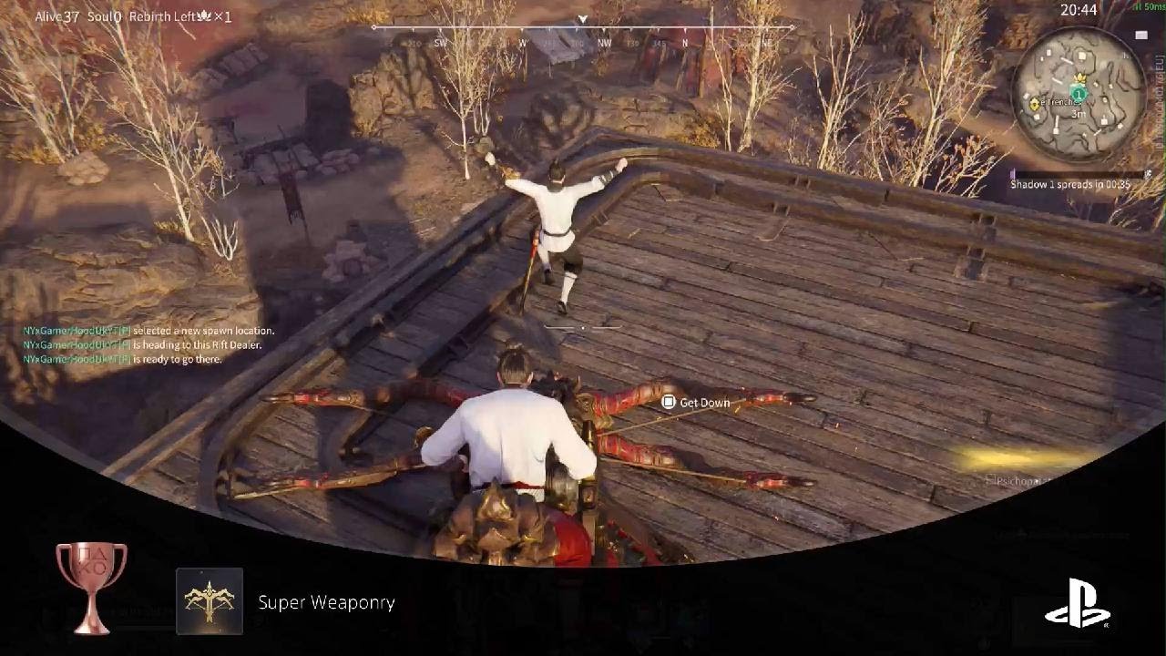 SUPER WEAPONRY TROPHY! DEFEAT AN ENEMY WITH A BALLISTA! NARAKA ...