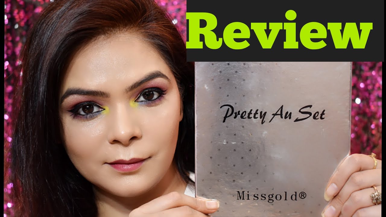 PREETY AN SET EYESHADOW PALETTE REVIEW - YouTube