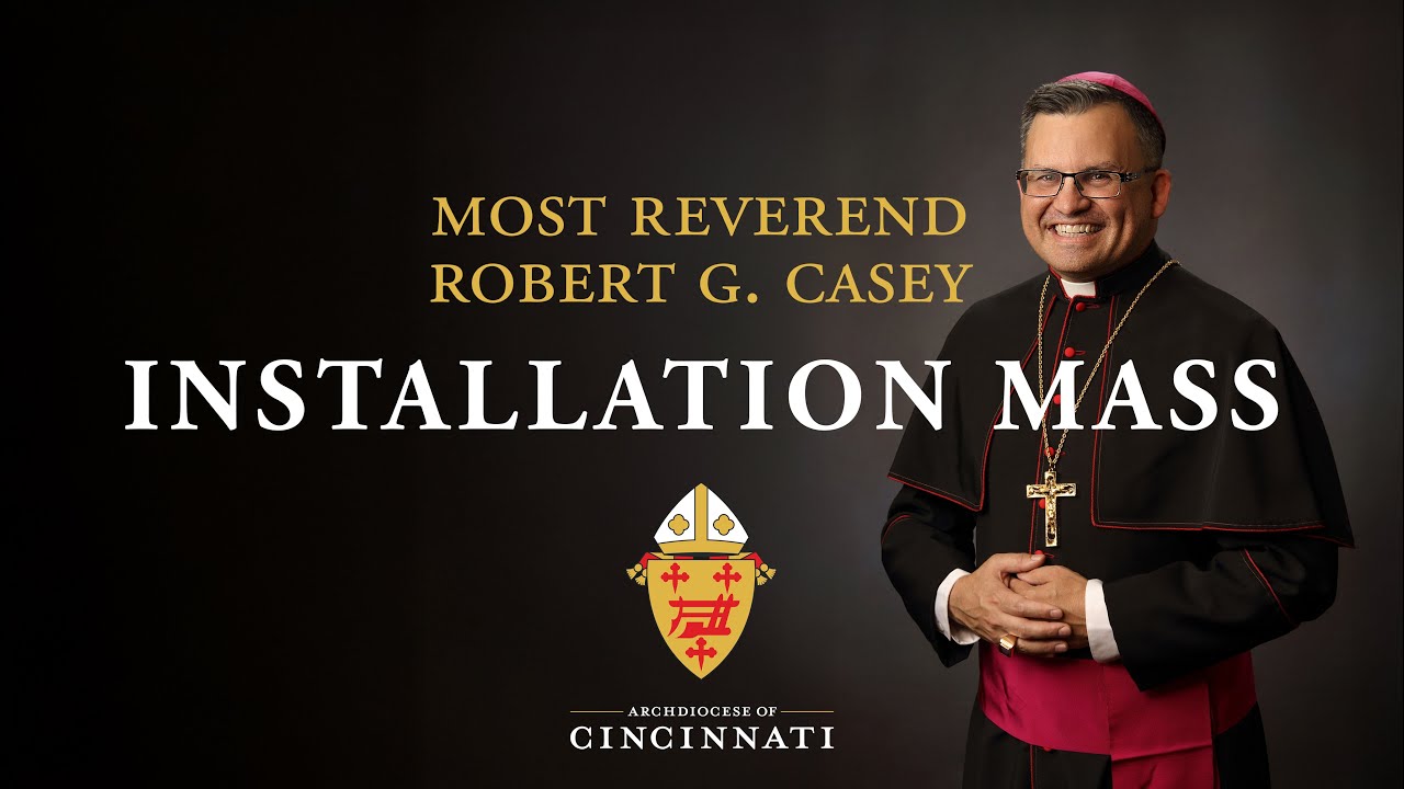 Installation Mass of Most Reverend Robert G. Casey - YouTube