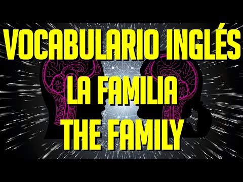 Vocabulario Inglés - La Familia - The Family - YouTube