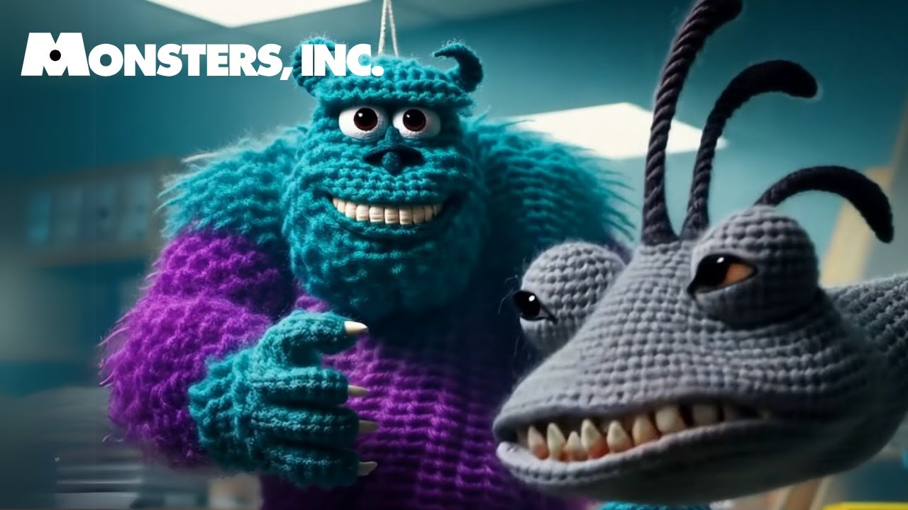 Monsters, Inc. (2001) Scare Floor Scene | Reimagined by AI - YouTube