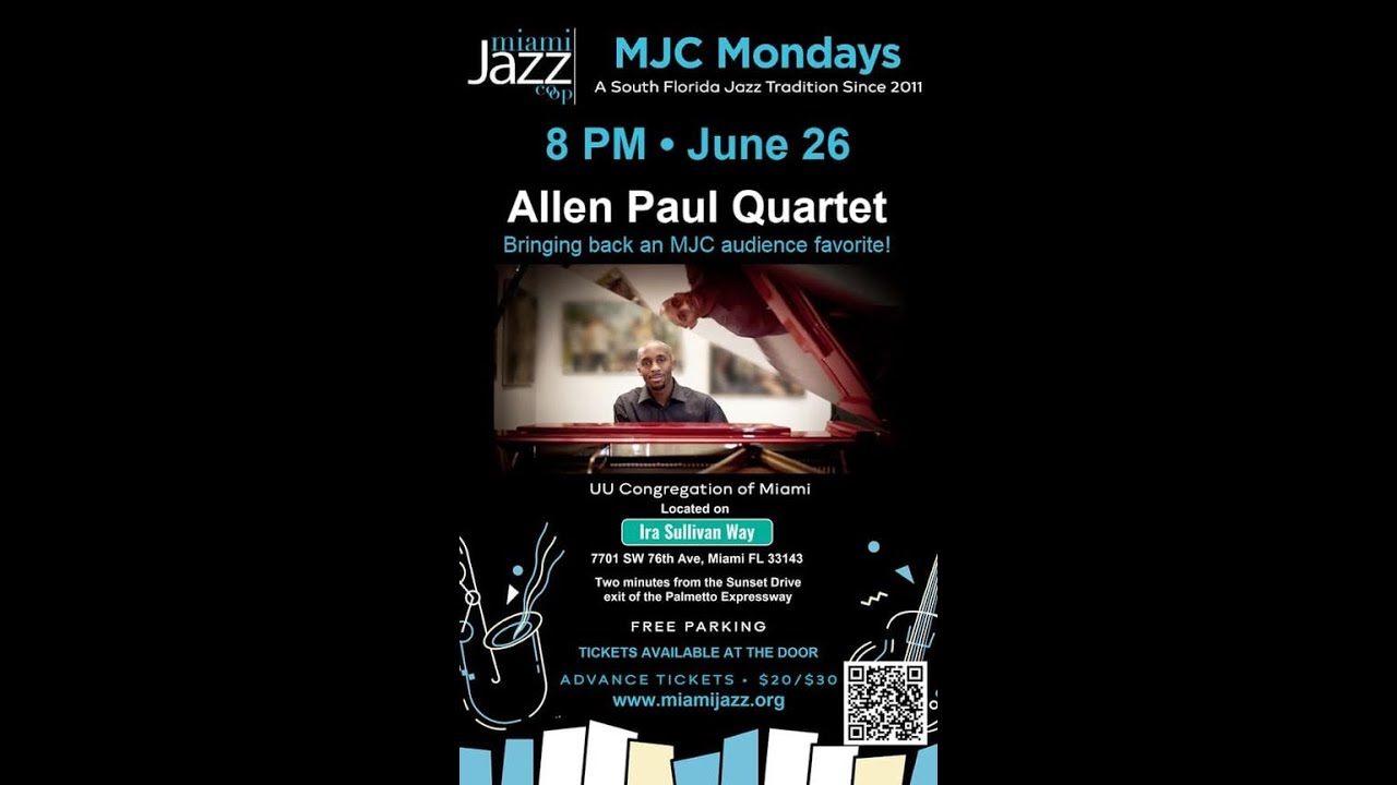 Allen Paul Quartet. MJC Mondays. 6/26/23 - YouTube