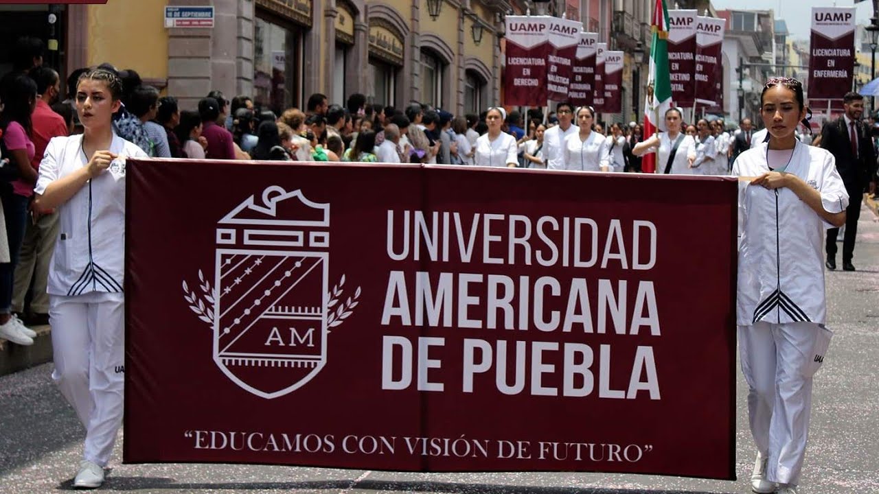 "UAMP" UNIVERSIDAD AMERICANA DE PUEBLA #desfile #5demayo #teziutlán # ...
