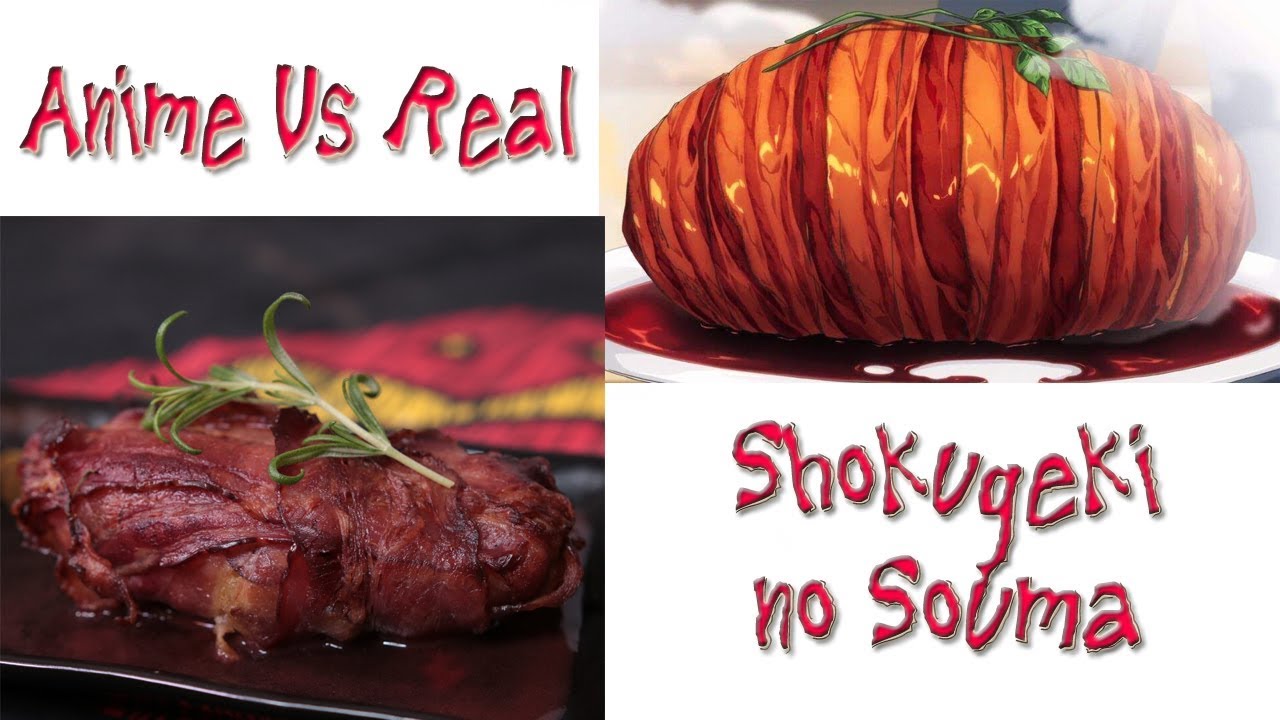 Bento Time* Shokugeki no Souma *Pieczeń *Fake Pork Roast - YouTube