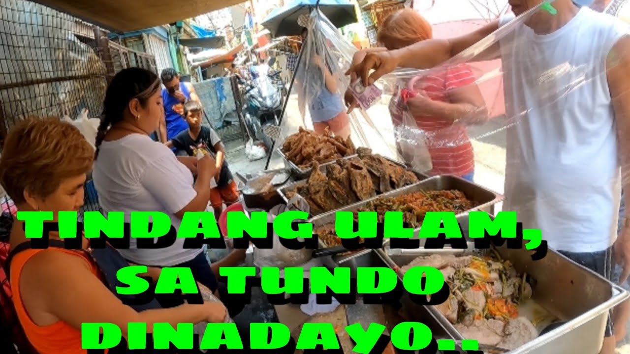 #Trending tindahan ng ulam sa madrid street, tondo ni aling bebe, - YouTube