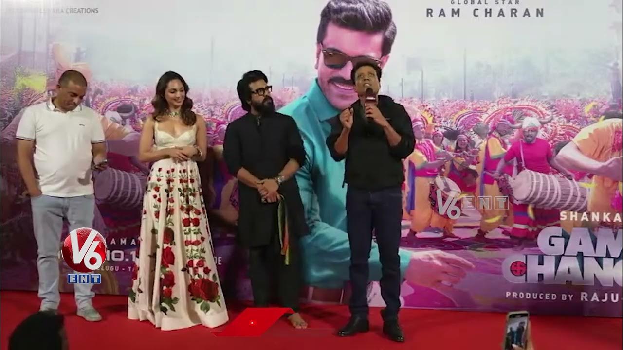 S.J. Suryah Speech At Game Changer Teaser Launch Event In Lucknow| Ram Charan | Kiara Advani ...
