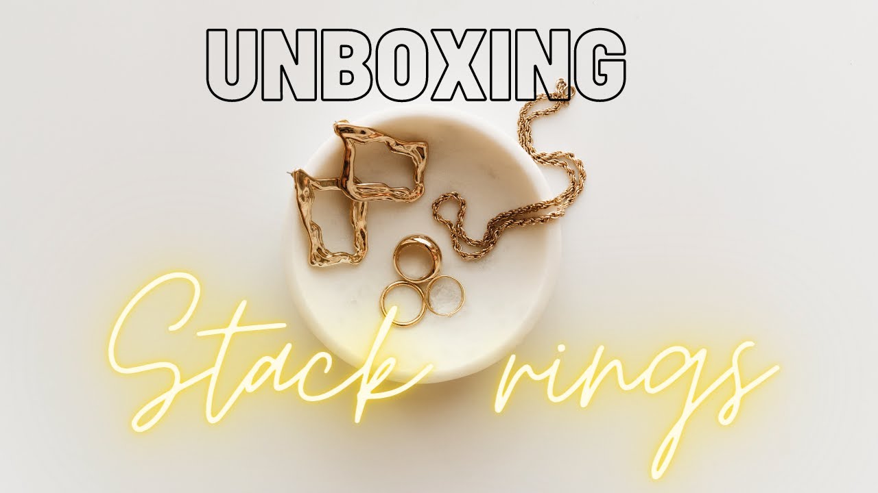 Unboxing Stack Rings | Luxury Lacey Jewelry - YouTube