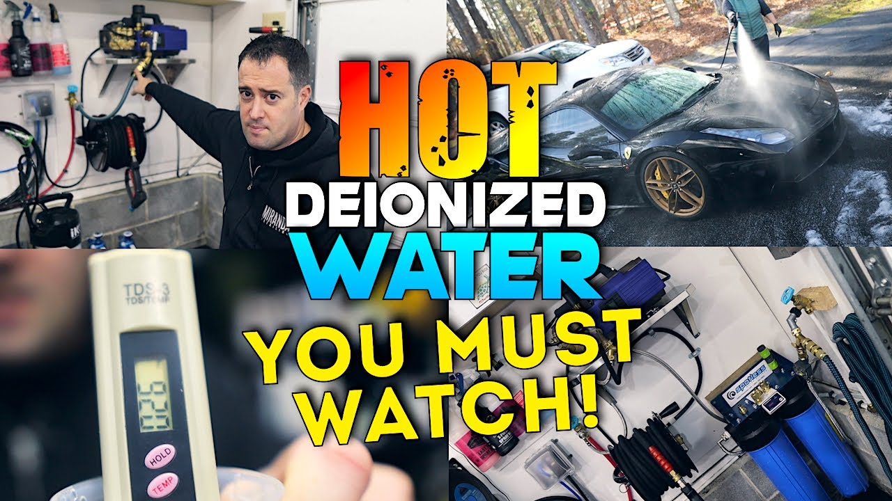 Hot DI Water Pressure Washer System! Perfect For Shop & Mobile ...