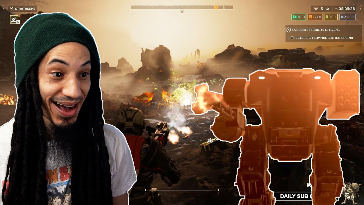 Crazy mission to unlock the MECH!! - YouTube