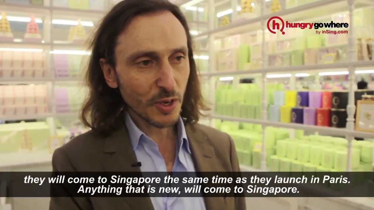 HungryGoWhere talks to Laduree's macaron man - YouTube