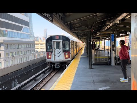 (7)(N)(W) at Queensboro Plaza - YouTube