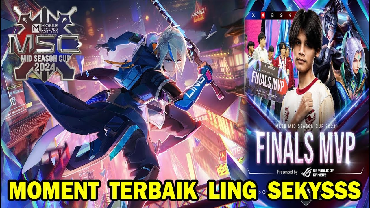 MOMENT KECERDIKAN LING SEKYSSS SRG MALAYSIA MVP MSC 2024 - YouTube