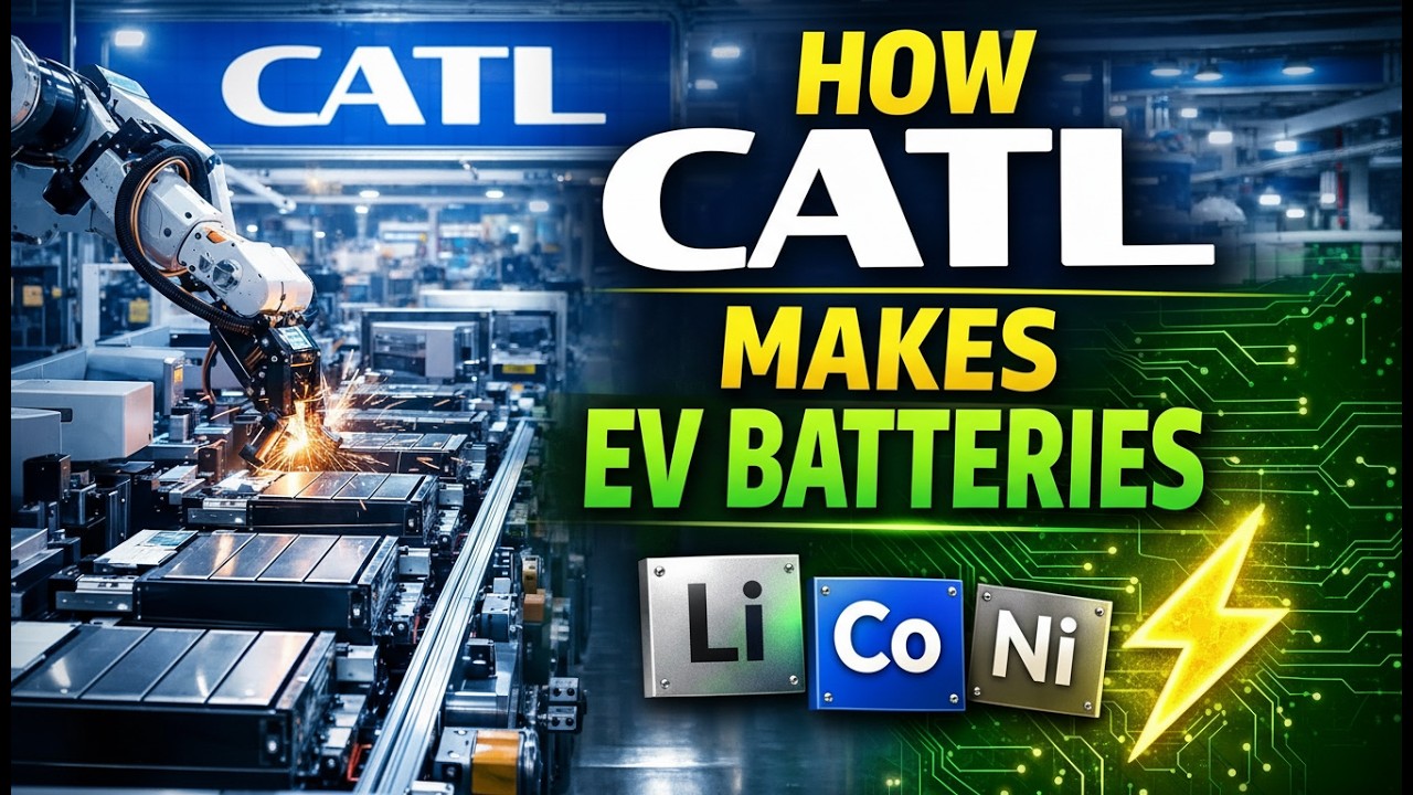 How CATL Manufactures EV Batteries: The Complete Guide - YouTube