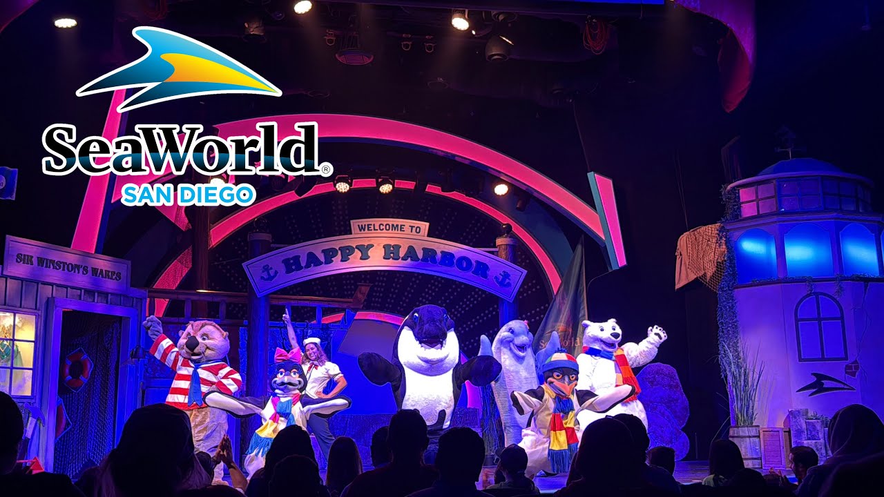 Happy Harbor character show at SeaWorld San Diego July 22, 2025. Cute ...