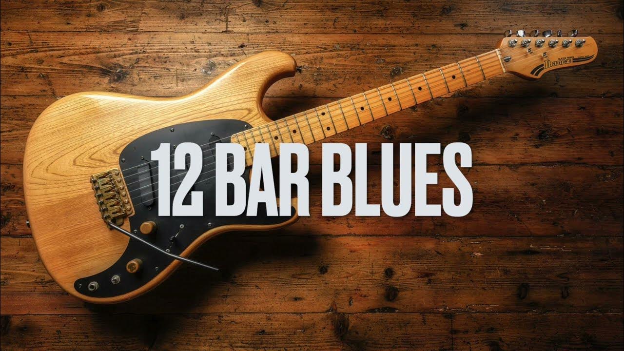 12 Bar Blues Guitar Backing Track in A Major - YouTube