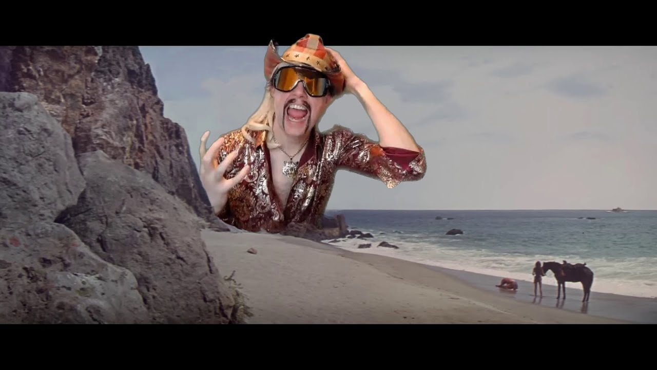 Mange Davis is Big Enough for Charlton Heston - YouTube