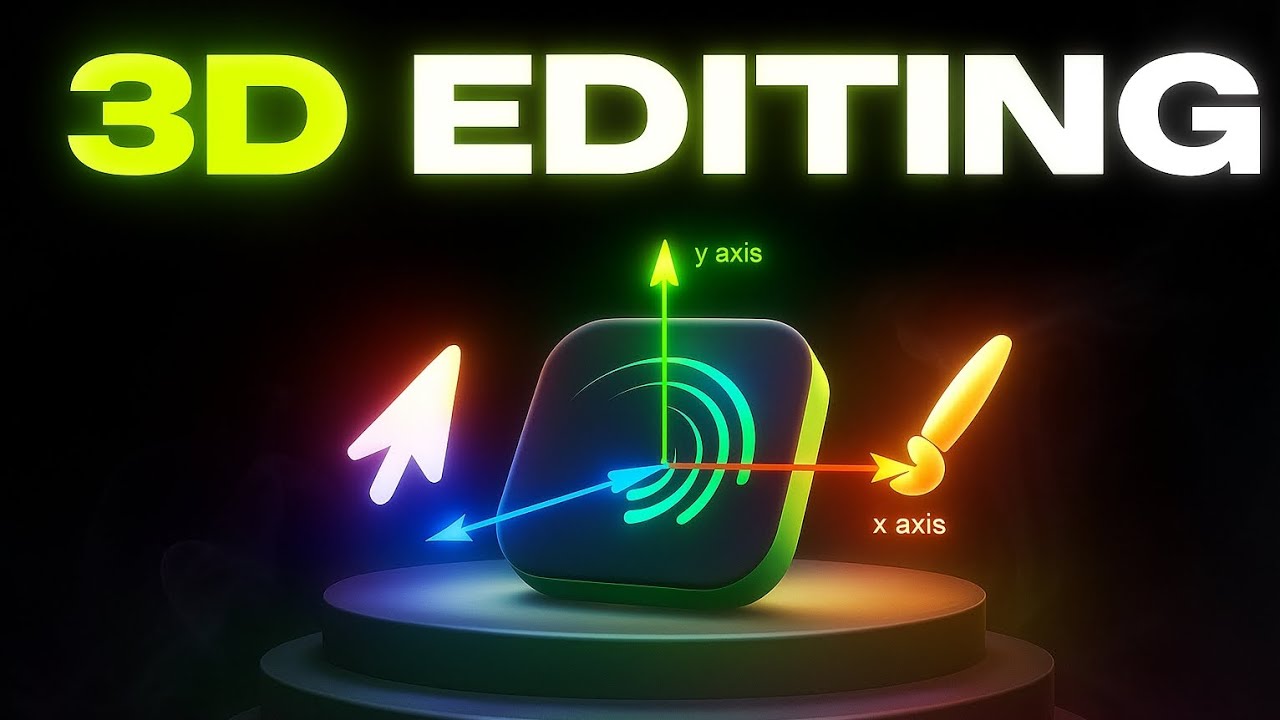 Learn viral 3D Editing on Mobile | Alight Motion for Beginners | Best ...