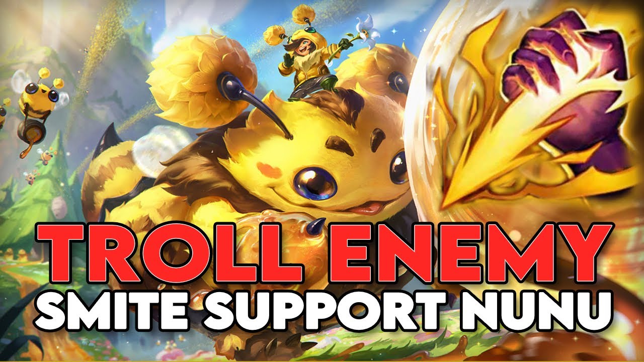 Trolling The Enemy Team With SMITE SUPPORT NUNU | S13 Support Nunu Gameplay - YouTube