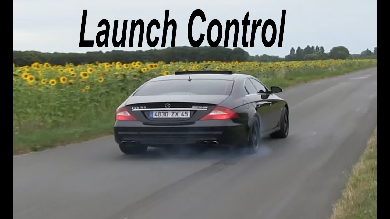 Mercedes CLS 55 AMG Kompressor, Launch Control, Acceleration, Ride ...
