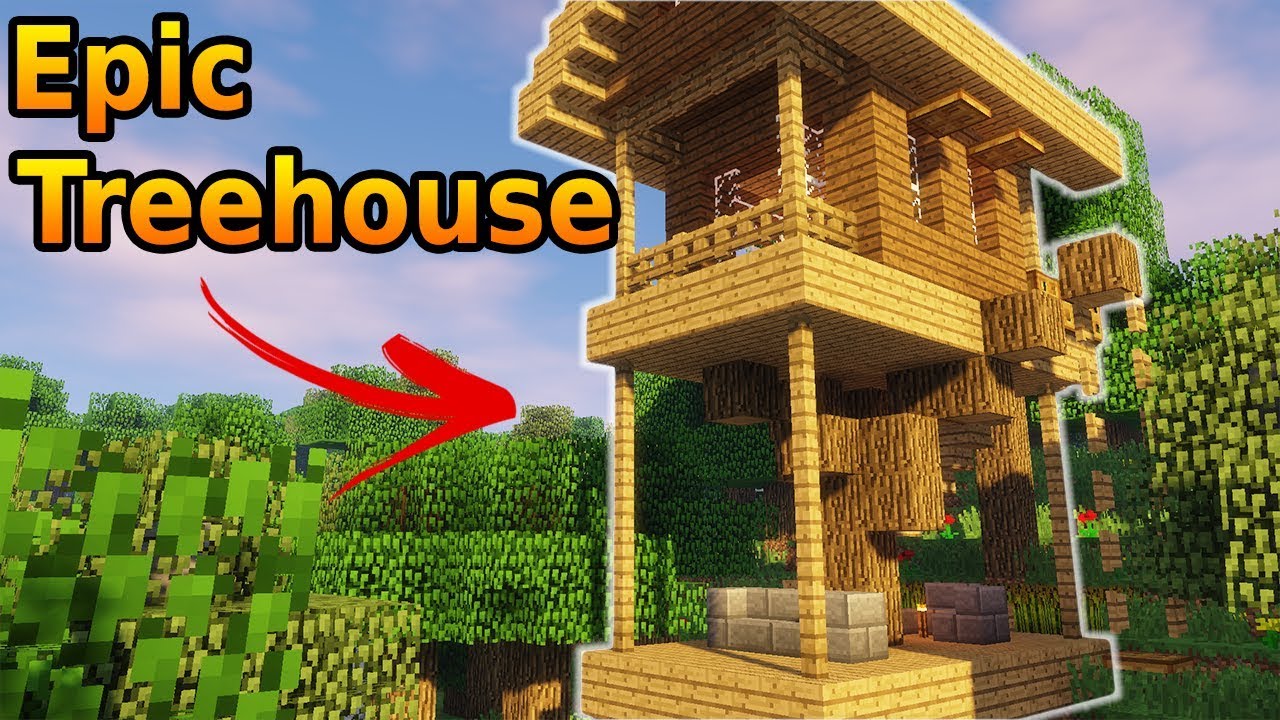 Minecraft How To Build A Treehouse Tutorial Easy YouTube minecraft-how-to-build-a-treehouse-tutorial-easy-youtube
