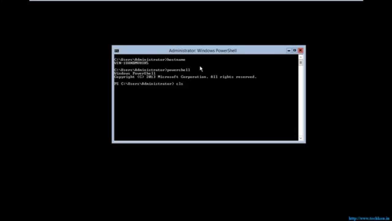 Installing Windows Server 2012 R2 Core - YouTube