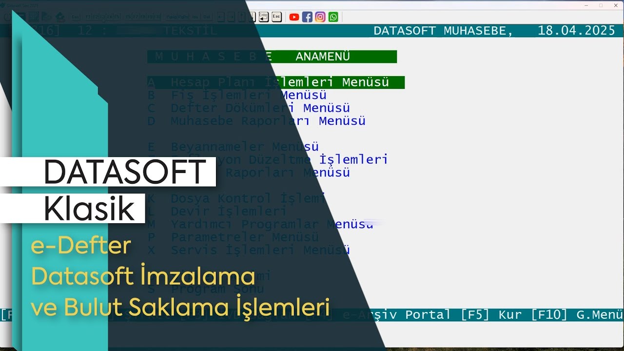 Datasoft Mali Mühür imzalama ve Bulut Saklama - YouTube