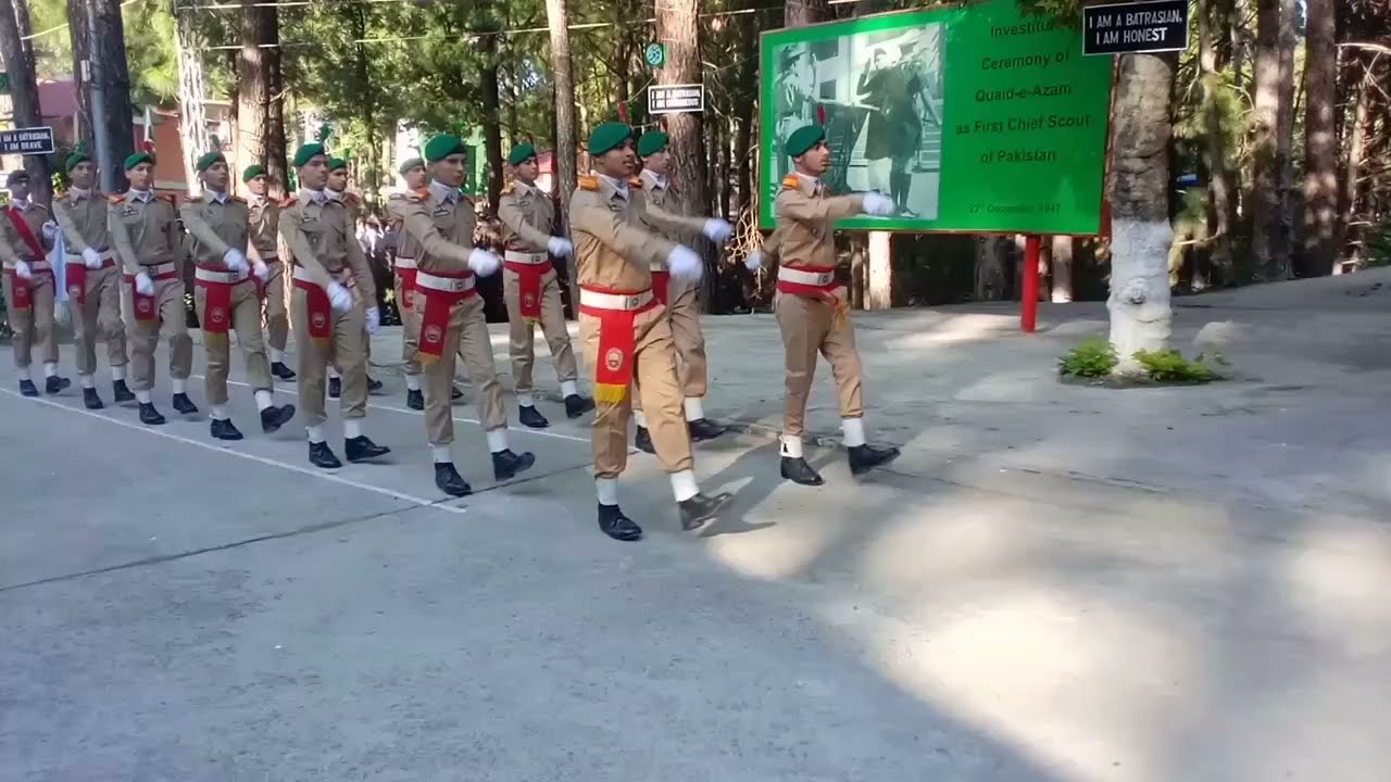 Pakistan scouts cadet college batrasi - YouTube