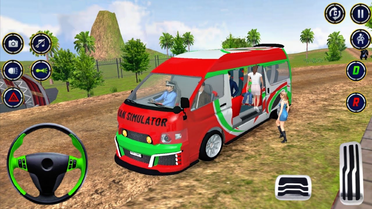 New Modified VanMini Bus Driving Games - Van Driving Simulator 3D ...