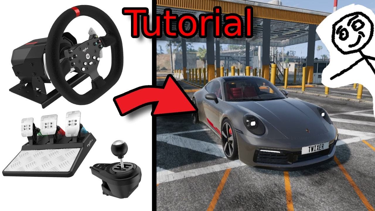 Lenkrad-Steuerungen in BeamNG.drive... / Tutorial - YouTube