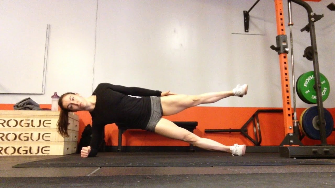 Single Leg Side Plank - YouTube