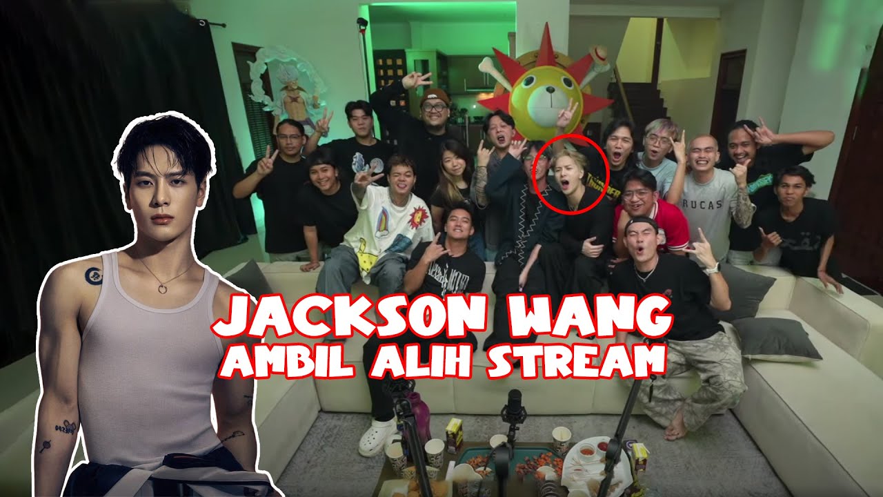 Jackson wang menjajah a4aclan #yb #marapthon #jacksonwang - YouTube
